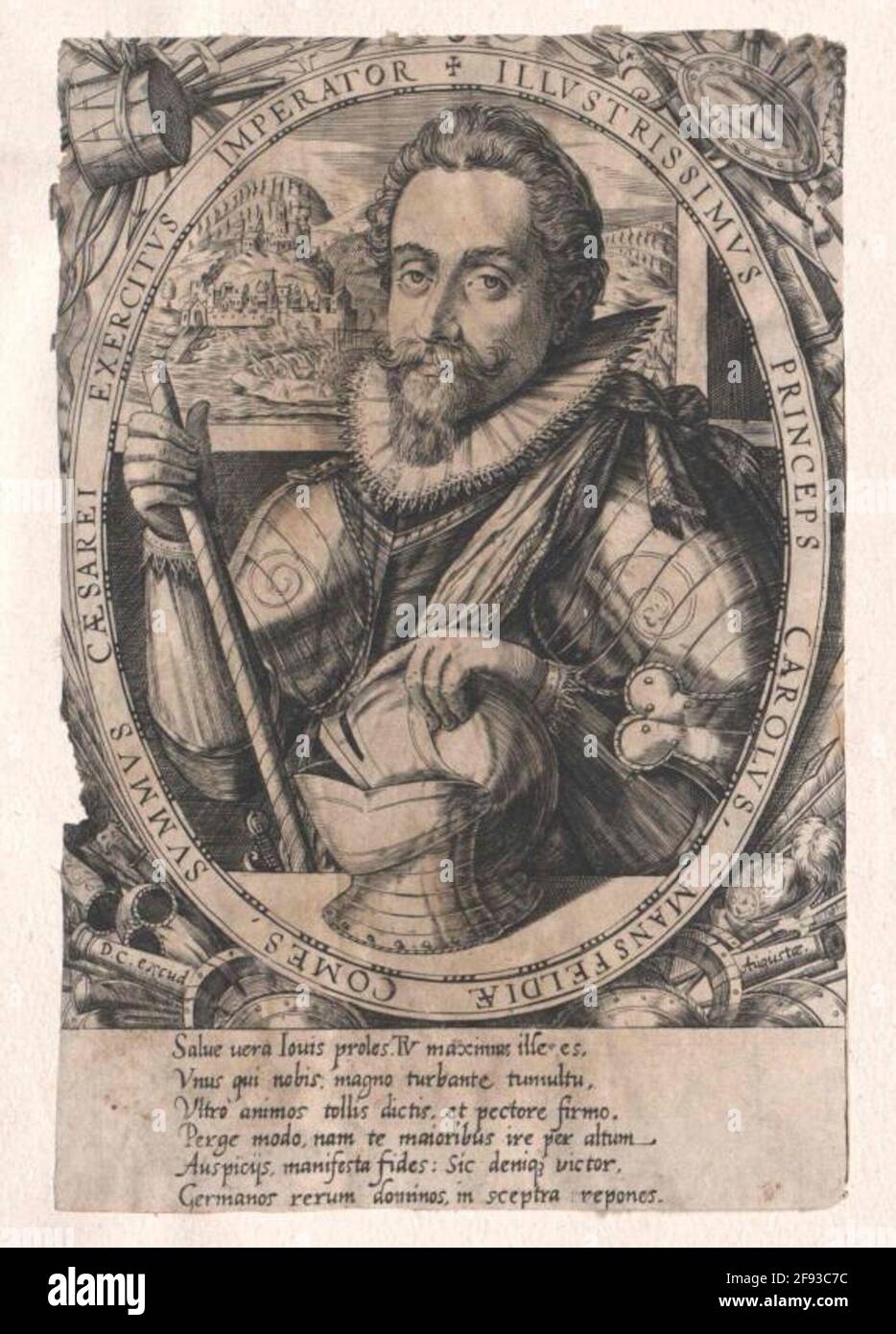 Mansfeld, Karl Prince Stecher: Custos, Dominicus Stock Photo - Alamy