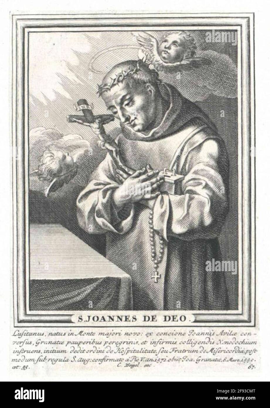 John of God, holy Stock Photo - Alamy