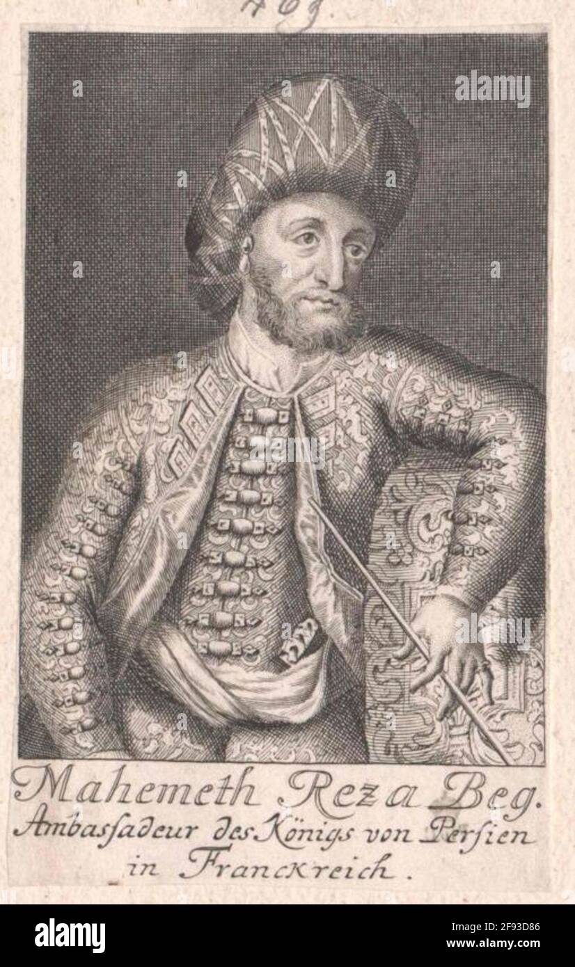 Mehmet Riza Bey Stock Photo - Alamy