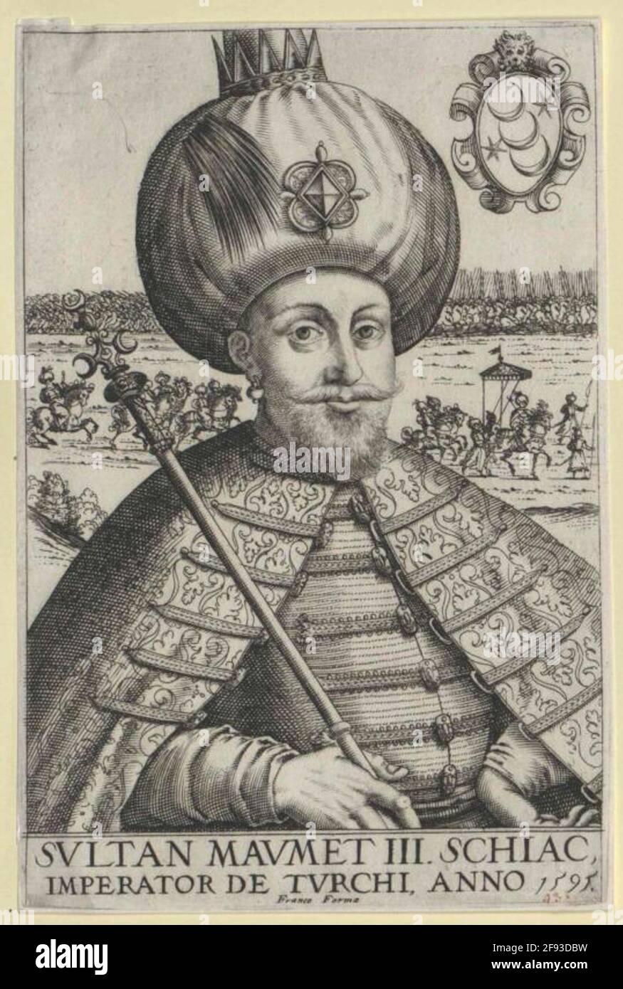 Mohammed III., Sultan of Turkey Stock Photo - Alamy