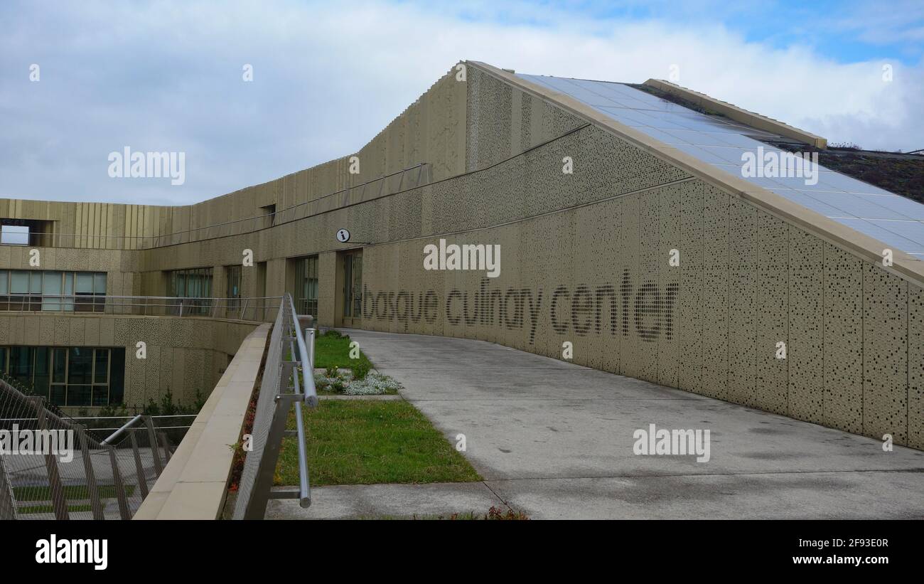 San Sebastian, Spain - Jan 15, 2021: The Basque Culinary Center, a ...
