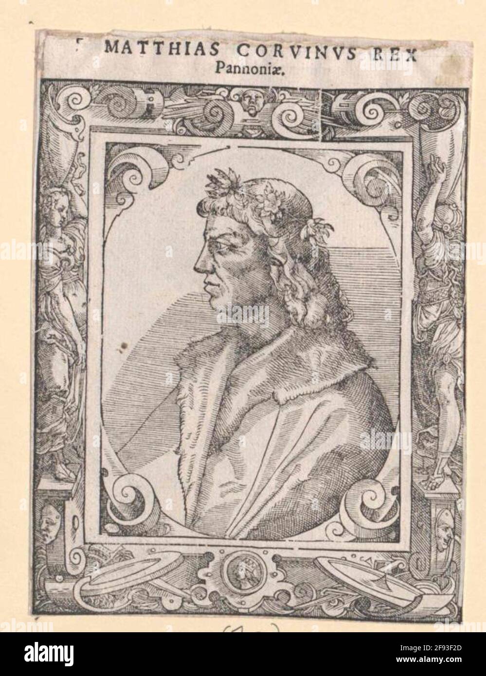 Matthias I. Corvinus, King of Hungary Stock Photo - Alamy