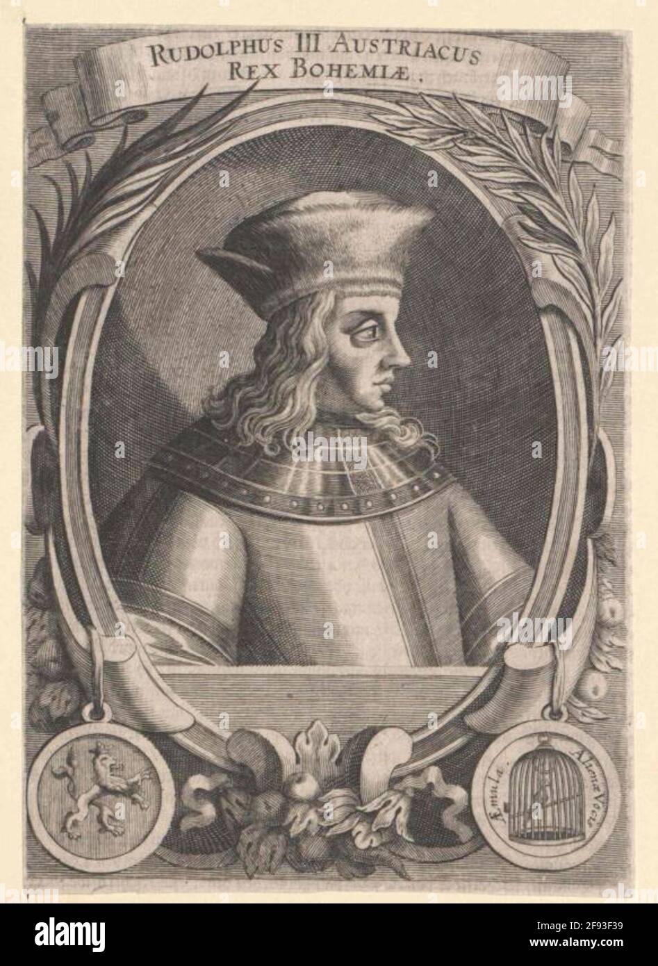 Rudolf III., Duke of Austria Stock Photo - Alamy