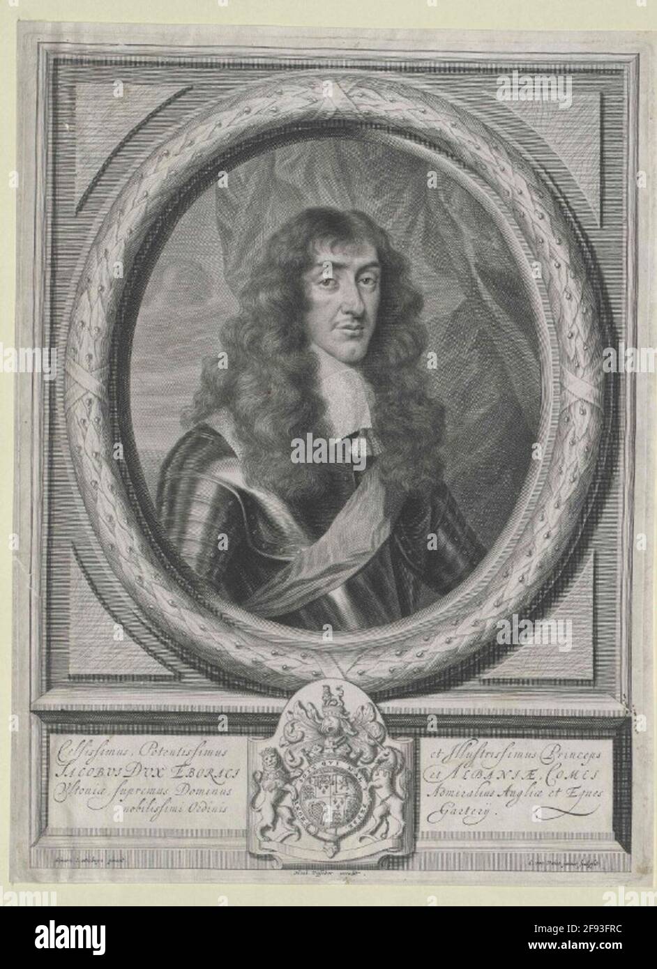 Jacob II. King of England Stecher: Dalen, Cornelis van (2) Publisher ...