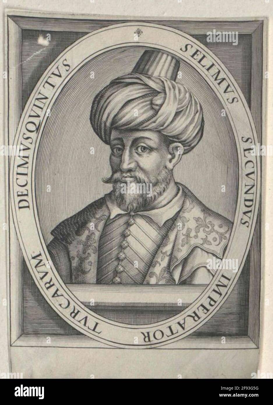 Selim II, the drunken Sultan of Turkey Stock Photo - Alamy