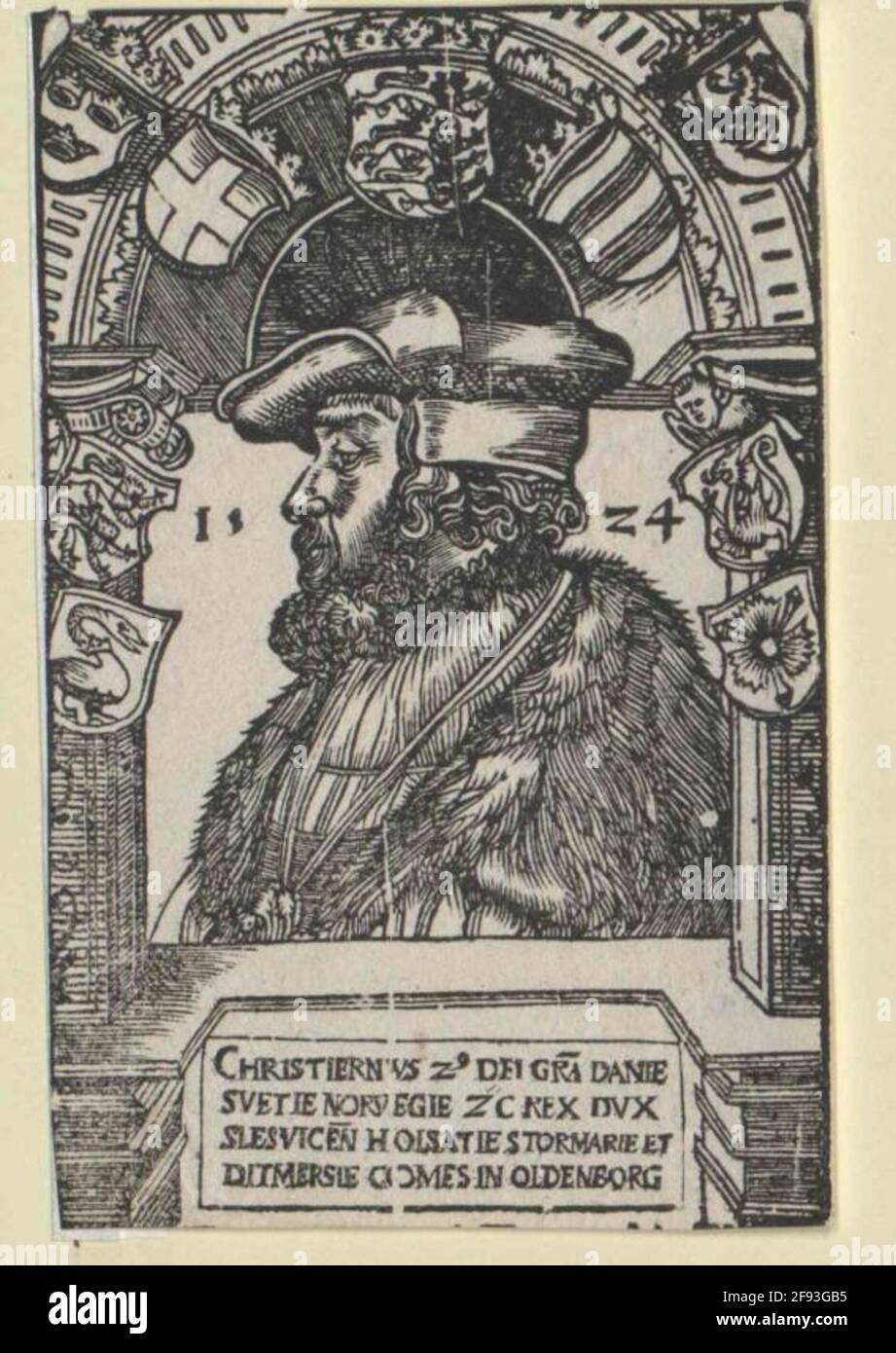 Christian II, King of Denmark Stock Photo - Alamy