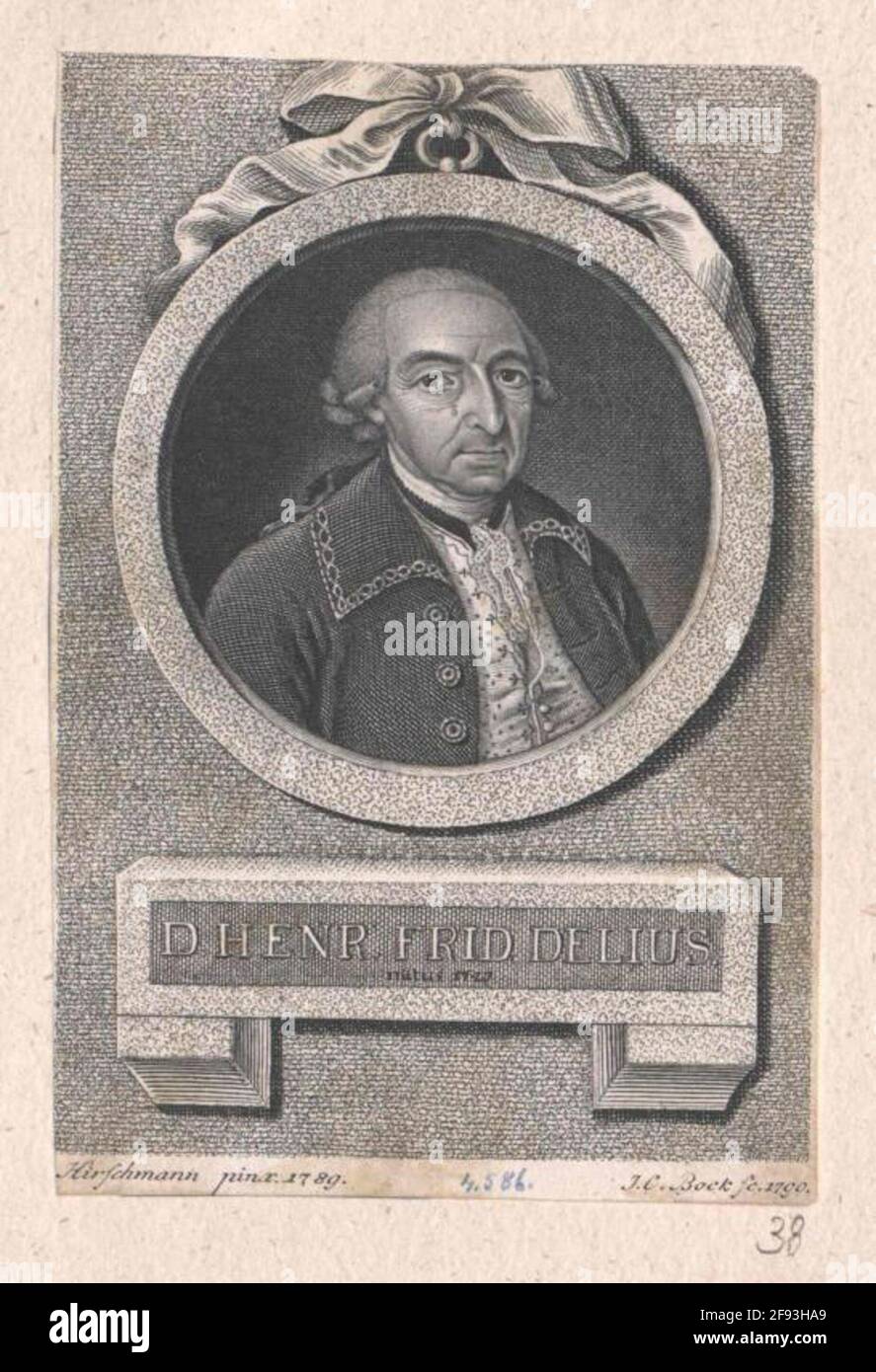 Delius, Heinrich Friedrich von Stock Photo - Alamy