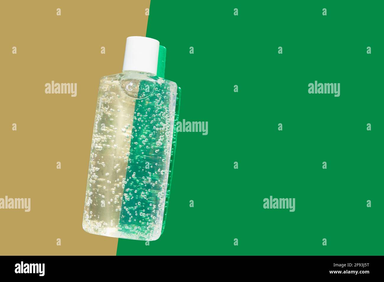 Luqiud cosmetic product. Jelly bubble transparent toner Stock Photo - Alamy