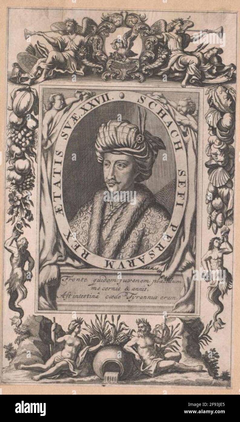 Shah Safi I, ruler of Persia Stock Photo - Alamy