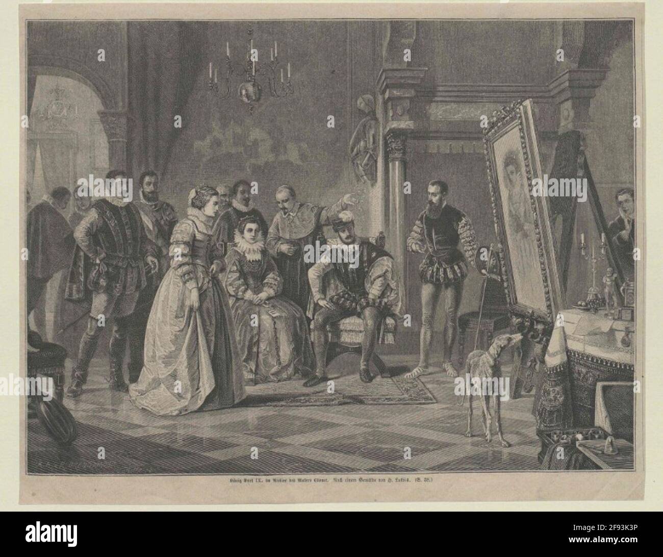 Karl Ix., King of France Stock Photo - Alamy