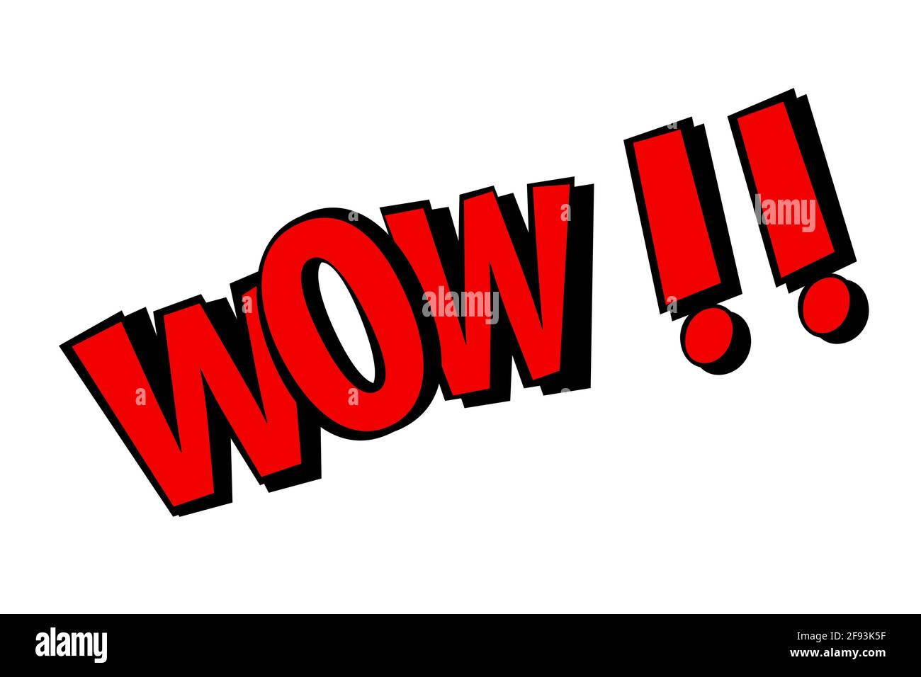 Vector Doodle Shout out, wow, Isolated on White Stock Vector Image ...