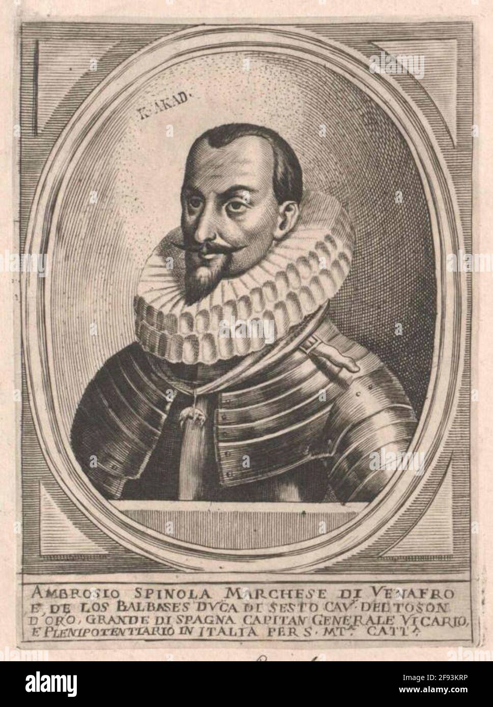 Spinola, 1. Duque de Sexto, 1. Marques de los Balbases, Ambrogio ...