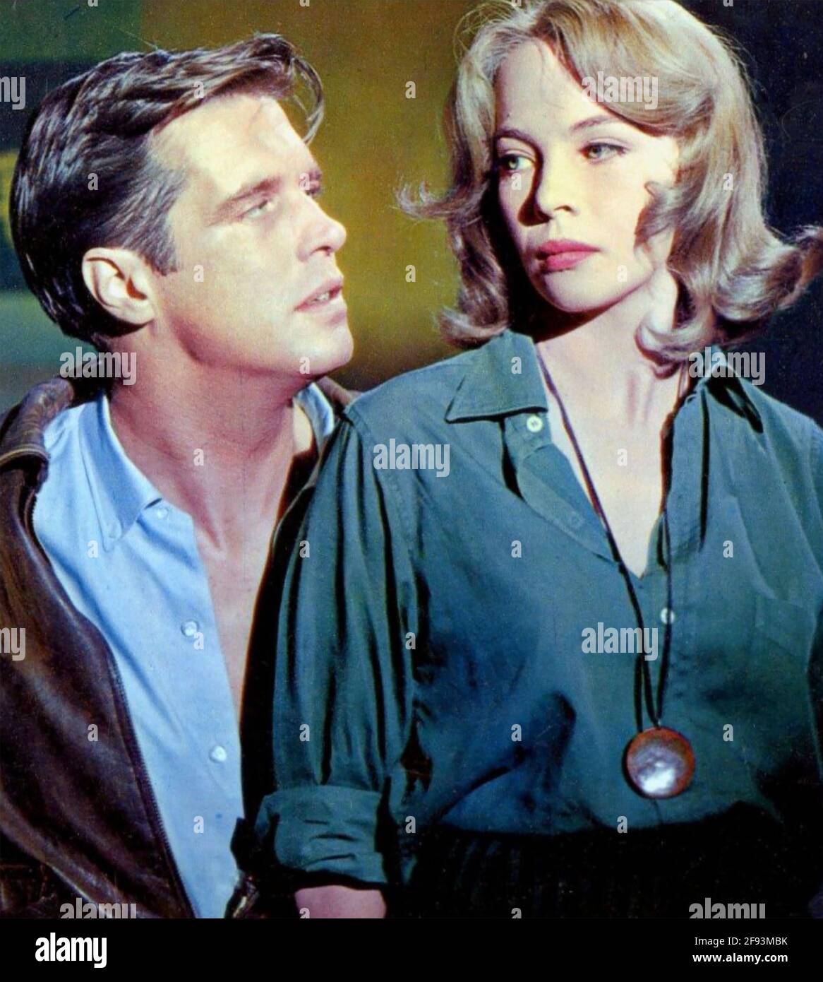 THE SUBTERRANEANS 1960 MGM film with Leslie Caron and George Peppard ...
