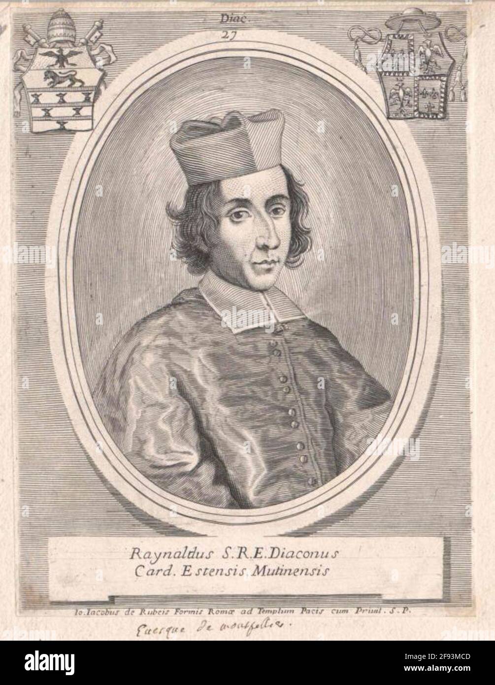 Rinaldo d'Este, Prince of Modena Stock Photo - Alamy