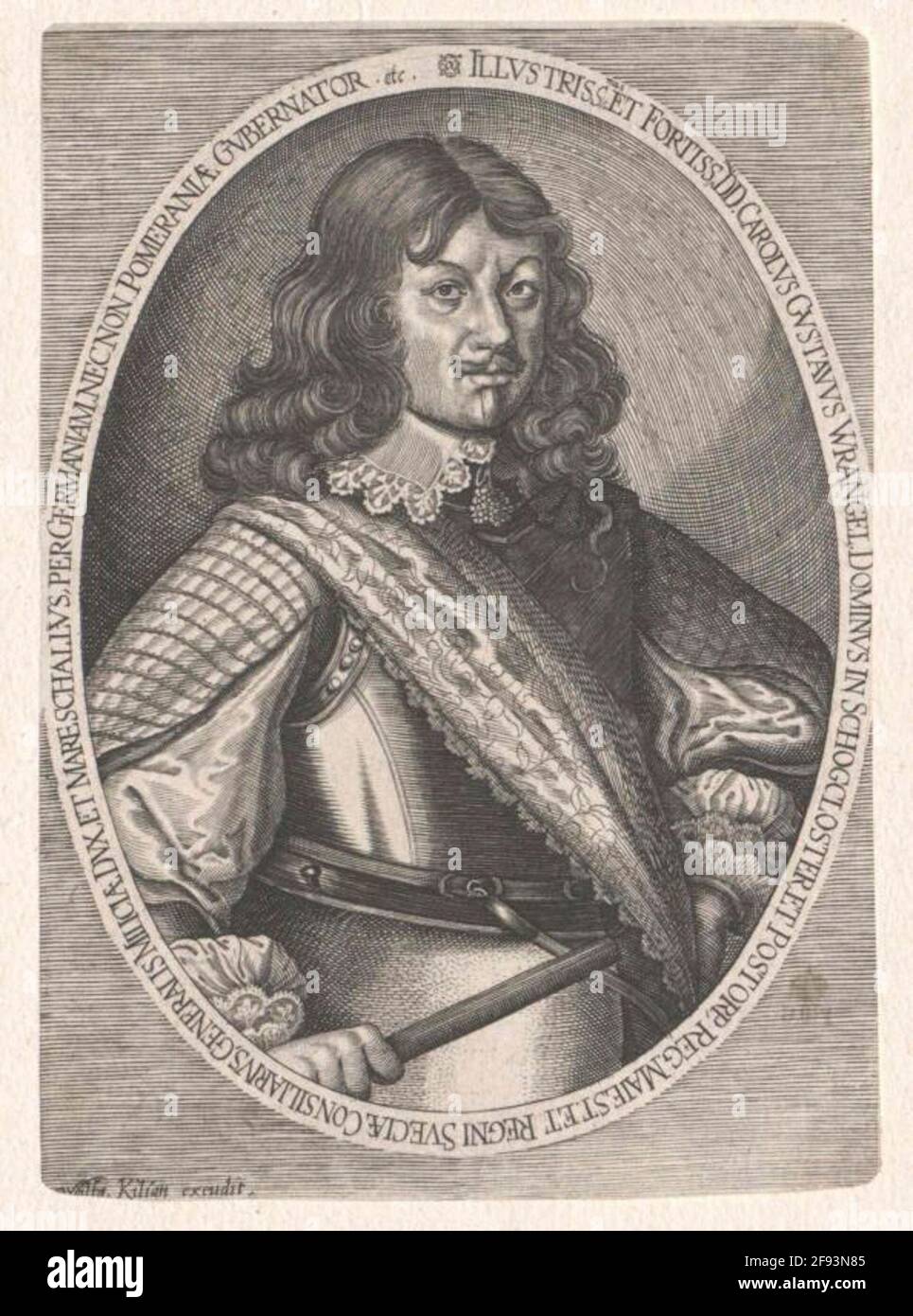Wrangel, Karl Gustav Stecher: Kilian, Wolfgang Philipp Stock Photo - Alamy