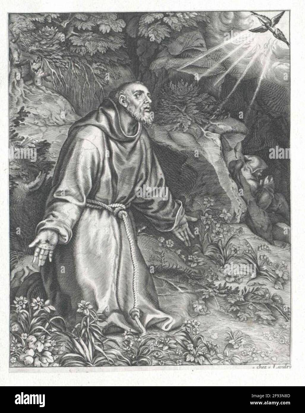 Franz von Assisi, saint Stock Photo - Alamy