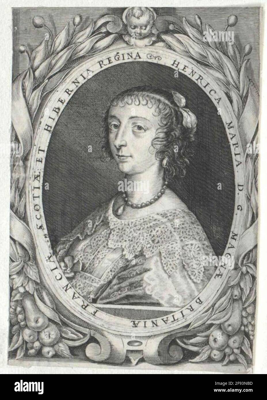 Henriette Maria, Princess of France Stock Photo - Alamy