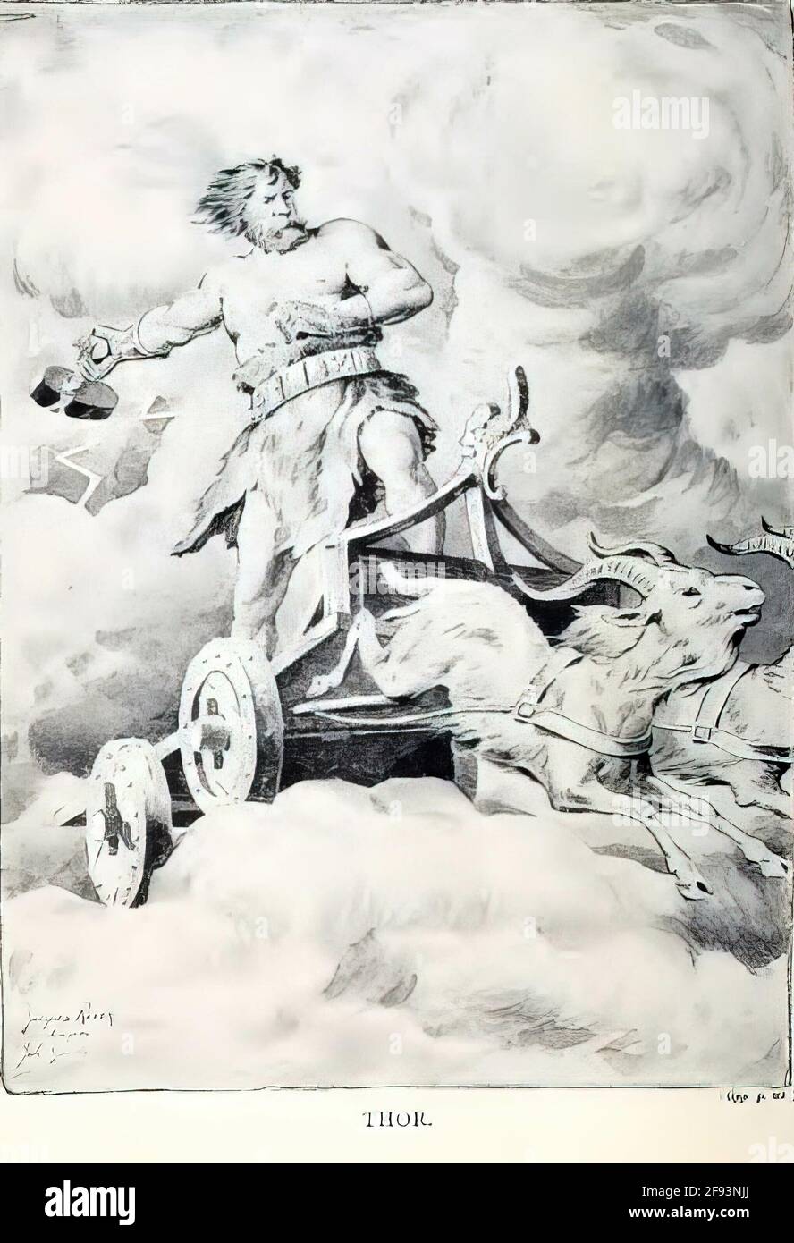 Norse sky god hi-res stock photography and images - Alamy