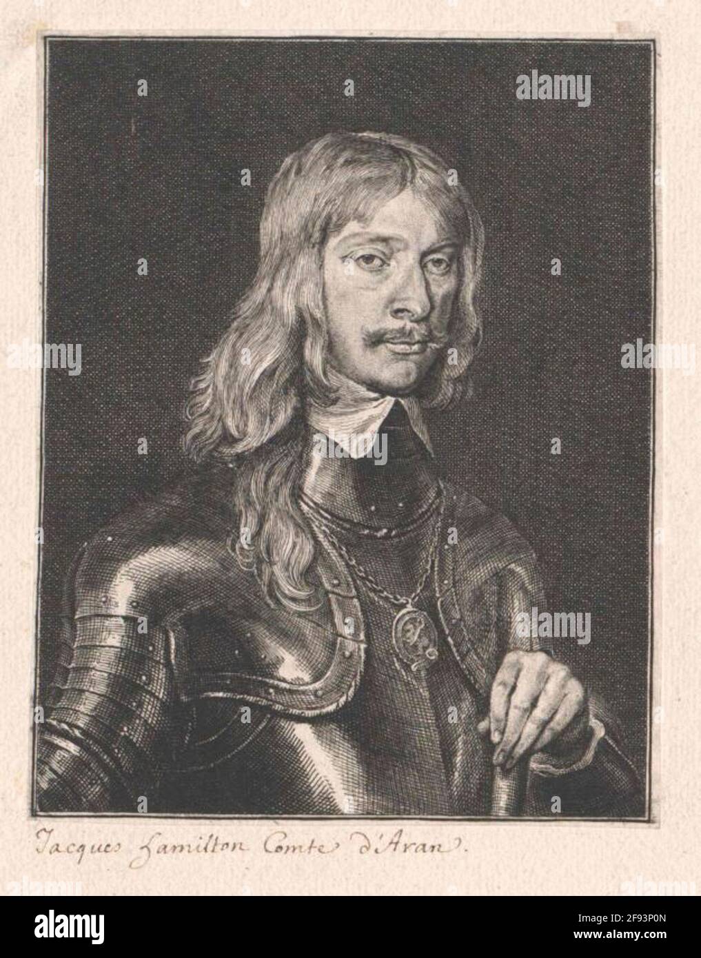 Hamilton, James Duke of Stock Photo - Alamy