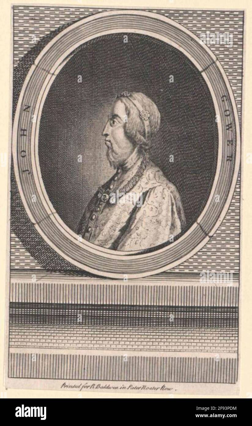 Middle english gower hi-res stock photography and images - Alamy