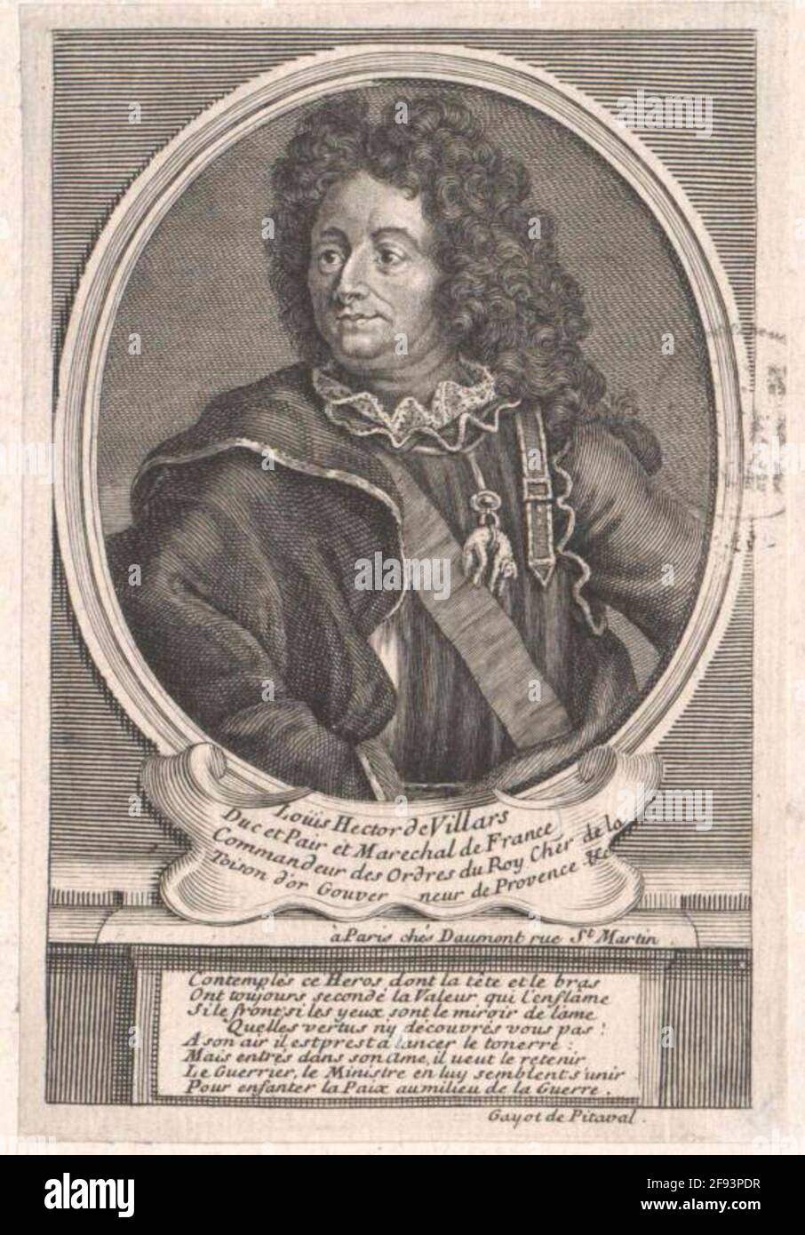 Villas, Claude Louis Hector Duc the loom: Daumont,? Dationiect: 1690/ ...