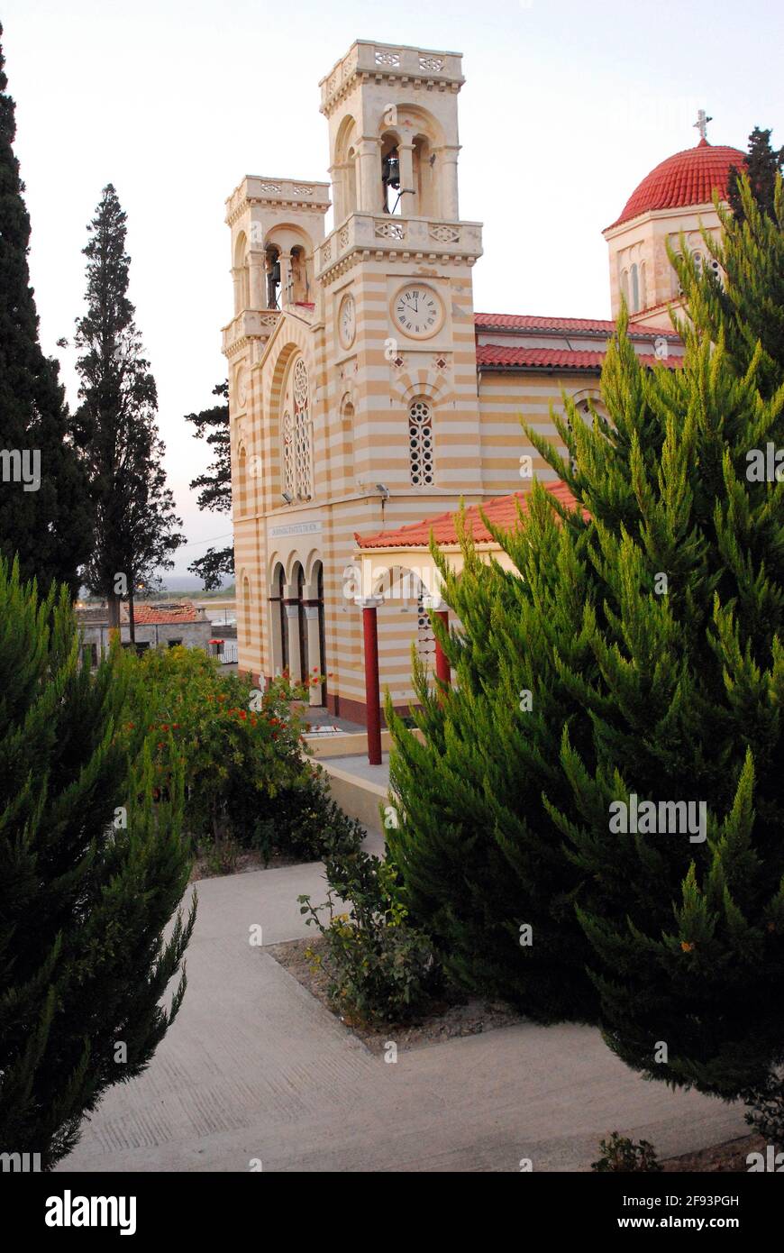 Greece, Rhodes island Paradeisi village traditional architecture 3 ...