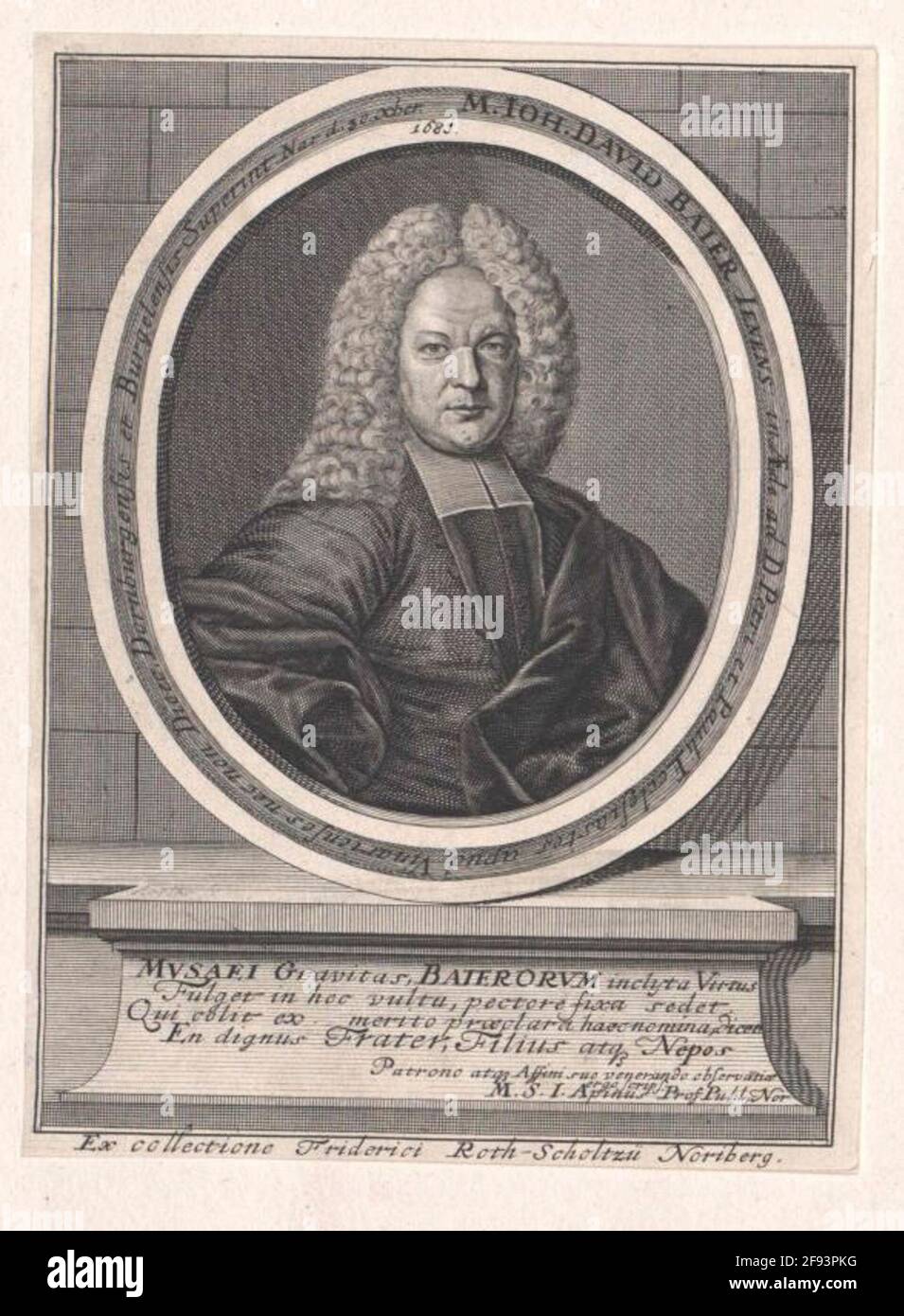 Baier, Johann David Stecher: Rößler, Michael Stock Photo - Alamy