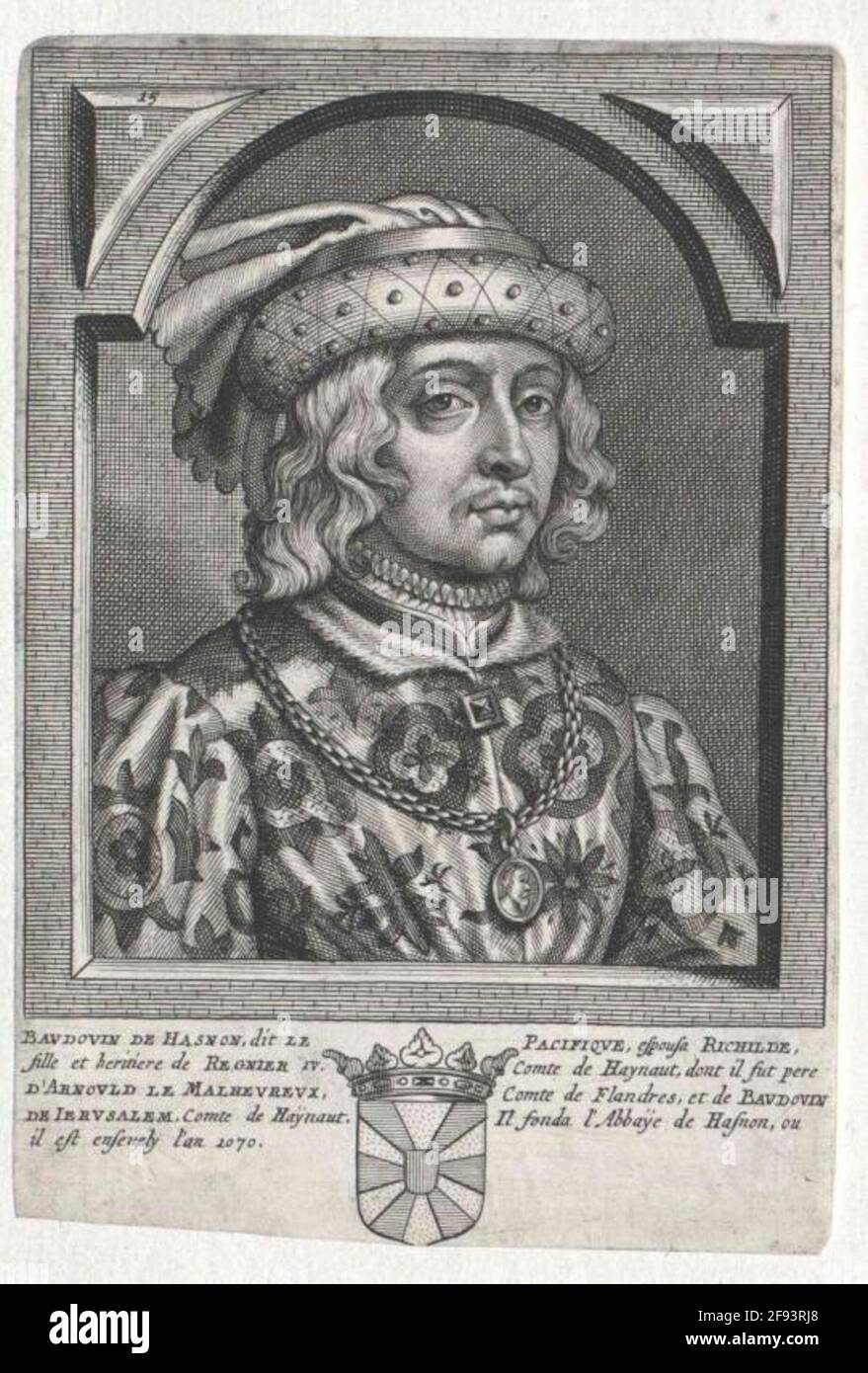 Balduin VI., Count of Flanders Stock Photo - Alamy