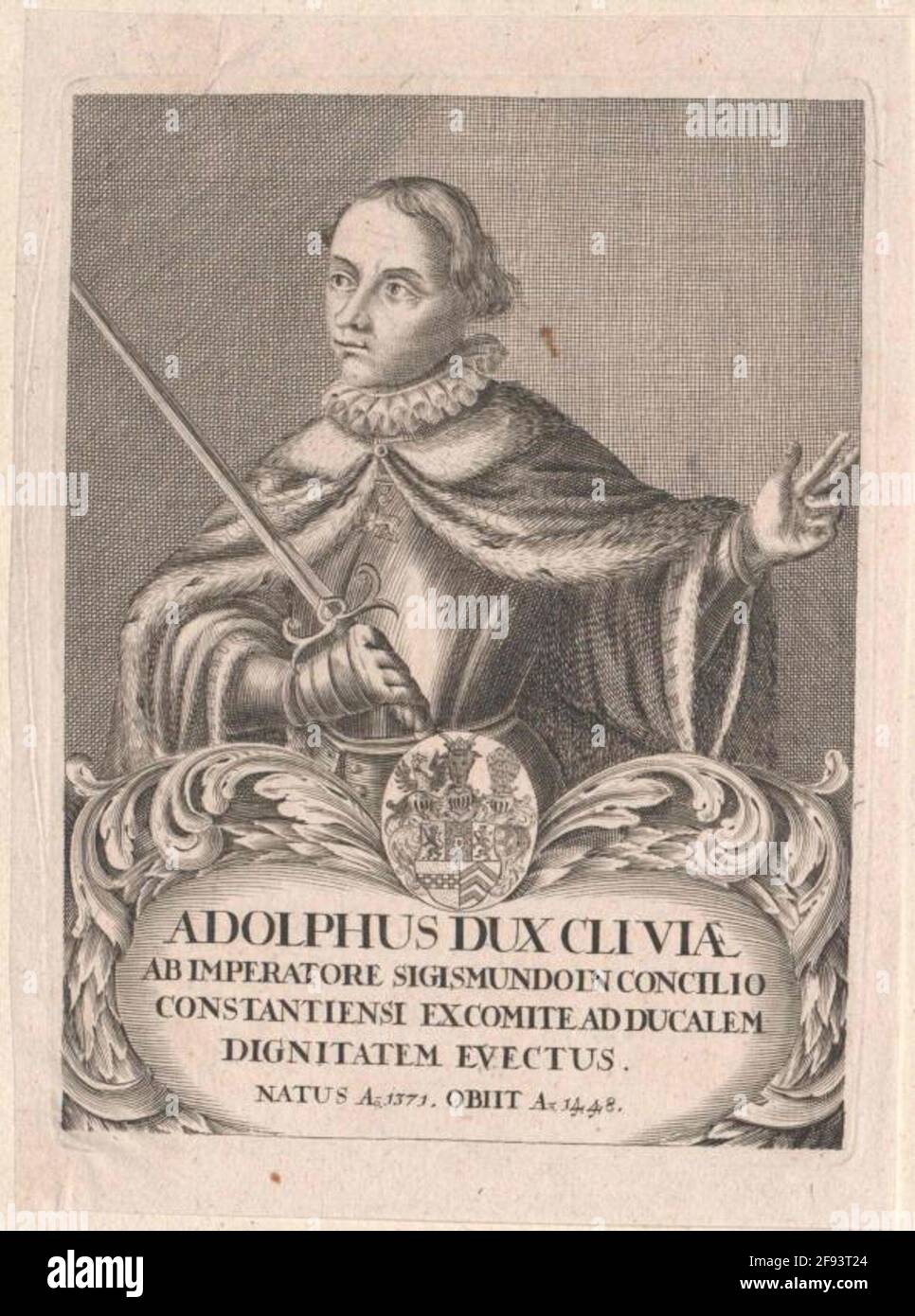 Adolf I, Duke of Kleve Stock Photo - Alamy