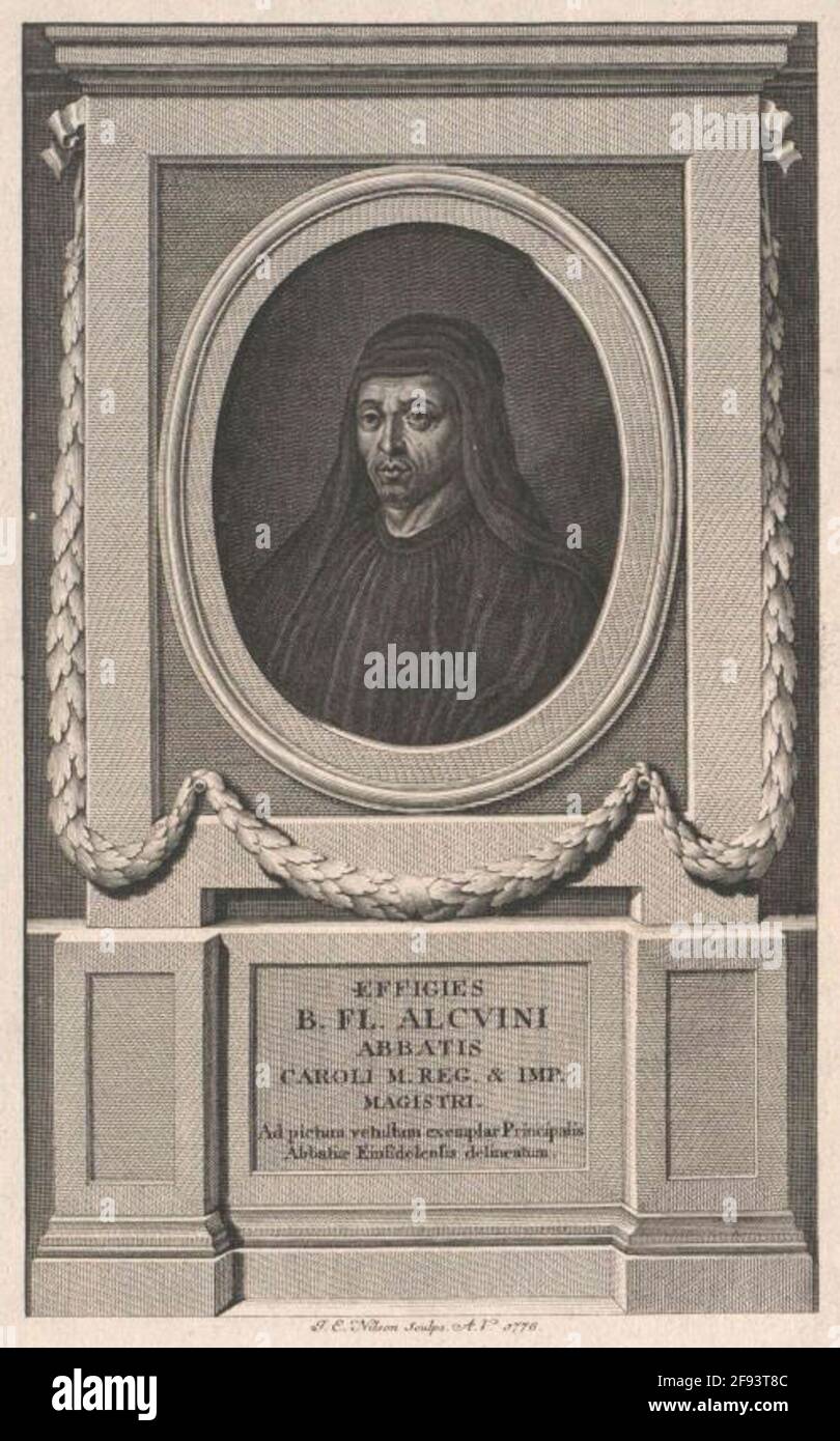 Alcuin anglo saxon hi-res stock photography and images - Alamy