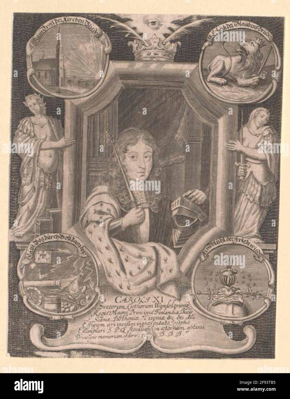 Karl Xi., King of Sweden Stock Photo - Alamy