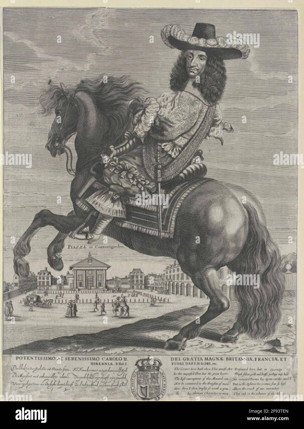 Karl II., King of England Stock Photo - Alamy