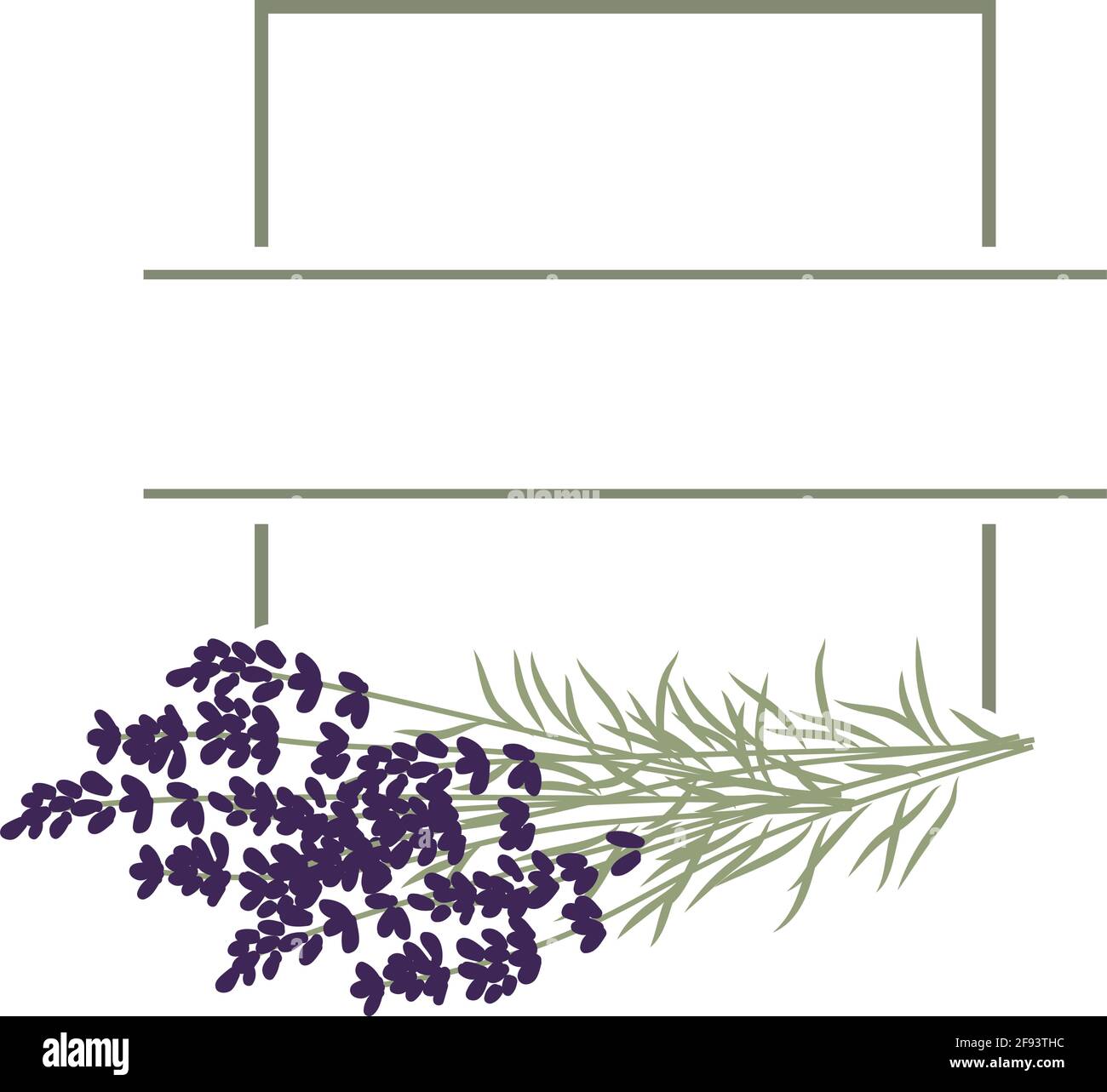 lavender vector frame Stock Vector Image & Art - Alamy
