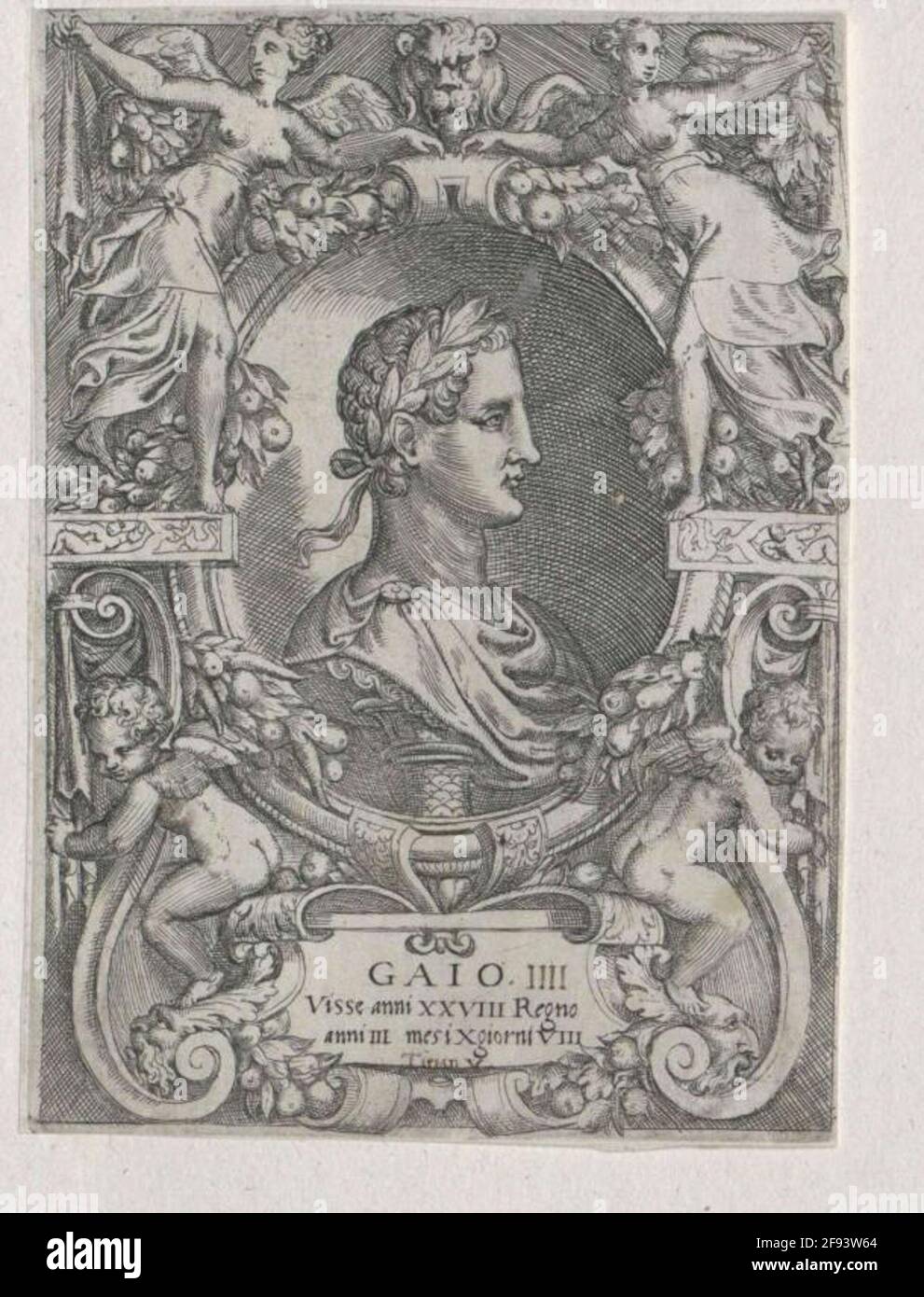 Caligula, Roman emperor Stock Photo - Alamy