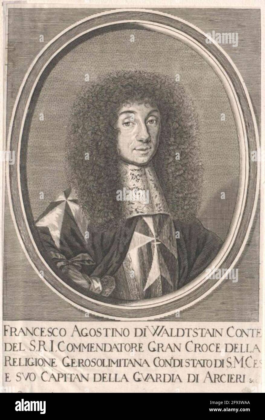 Waldstein, Franz August Graf von Stock Photo - Alamy