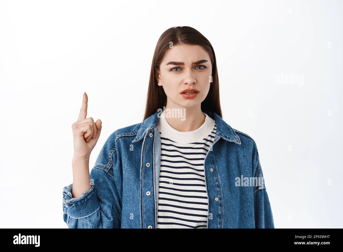Female looks confused puzzled face hi-res stock photography and images ...