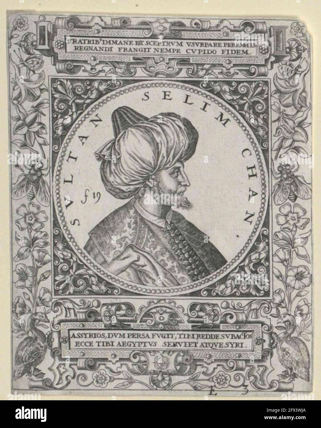 Selim I, the strict Sultan of Turkey Stecher: Bry, Theodor de Stock ...