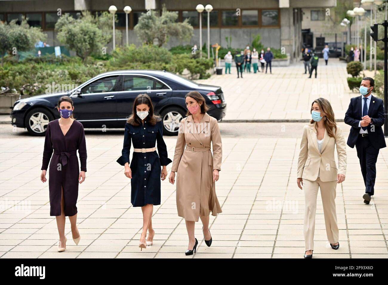 Madrid, Spain. 16th Apr, 2021. Spanish Queen Letizia Ortiz during ...