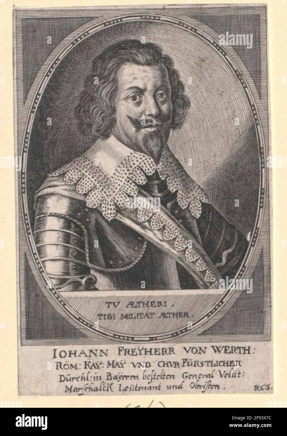 Werth, Johann Graf Stock Photo - Alamy