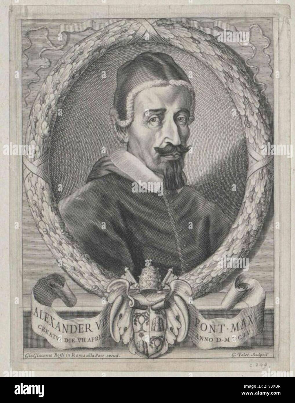 Alexander VII., Pope Stock Photo - Alamy