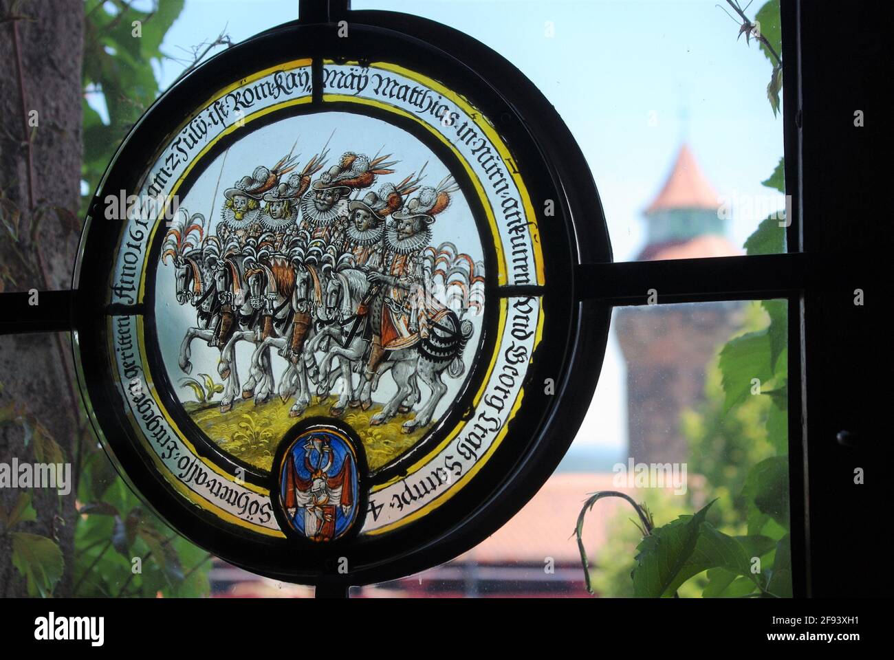 Stained glass roundel hi-res stock photography and images - Alamy