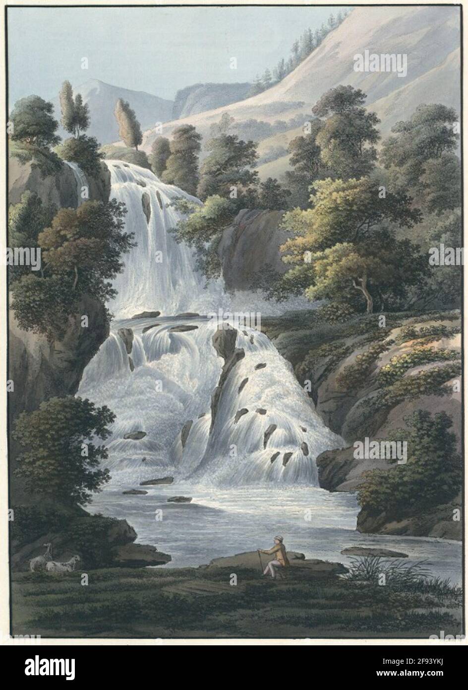 View reichenbach falls waterfall hi-res stock photography and images ...