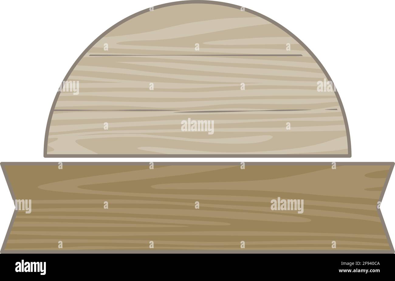 wooden sign, vector Stock Vector Image & Art - Alamy