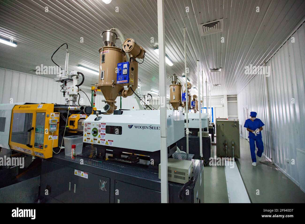 Atyrau, Kazakhstan. Medical syringe production plant Stock Photo - Alamy