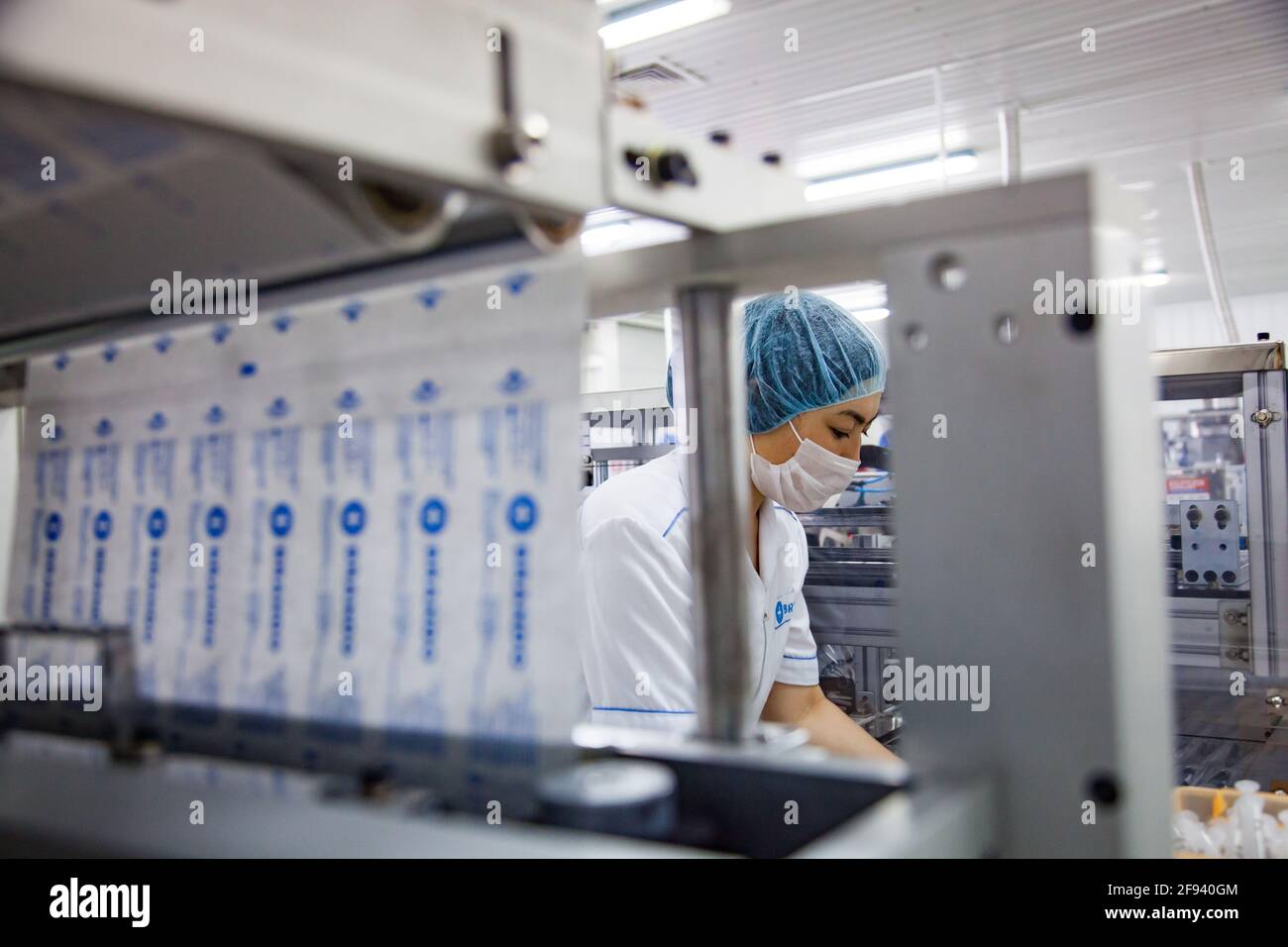 Medical Supplies Production Line High Resolution Stock Photography and ...