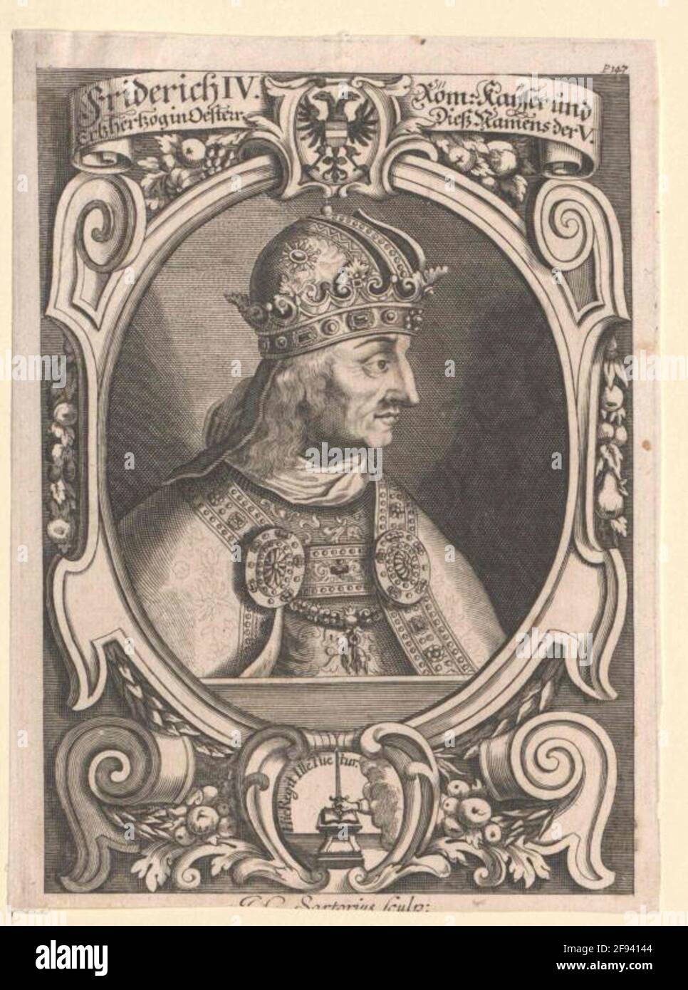 Friedrich III., Roman-German Emperor Stock Photo - Alamy