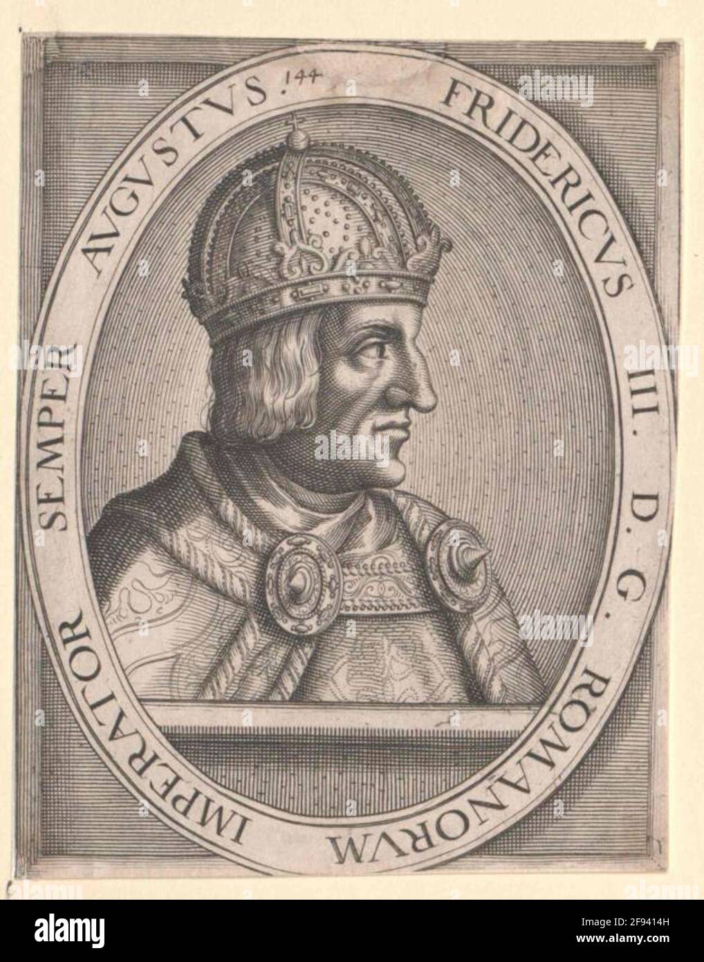 Friedrich III., Roman-German Emperor Stock Photo - Alamy