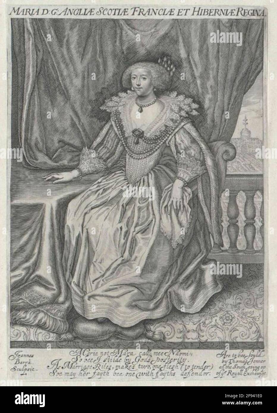 Henriette Maria, Princess of France Stock Photo - Alamy