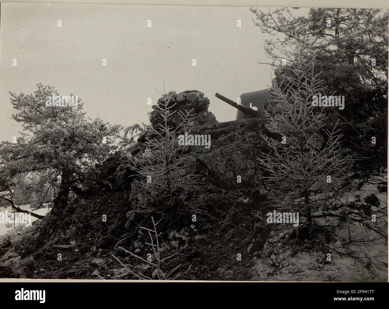 The 47 mm L / 44 marine cannon built nearest the shooting site in ...