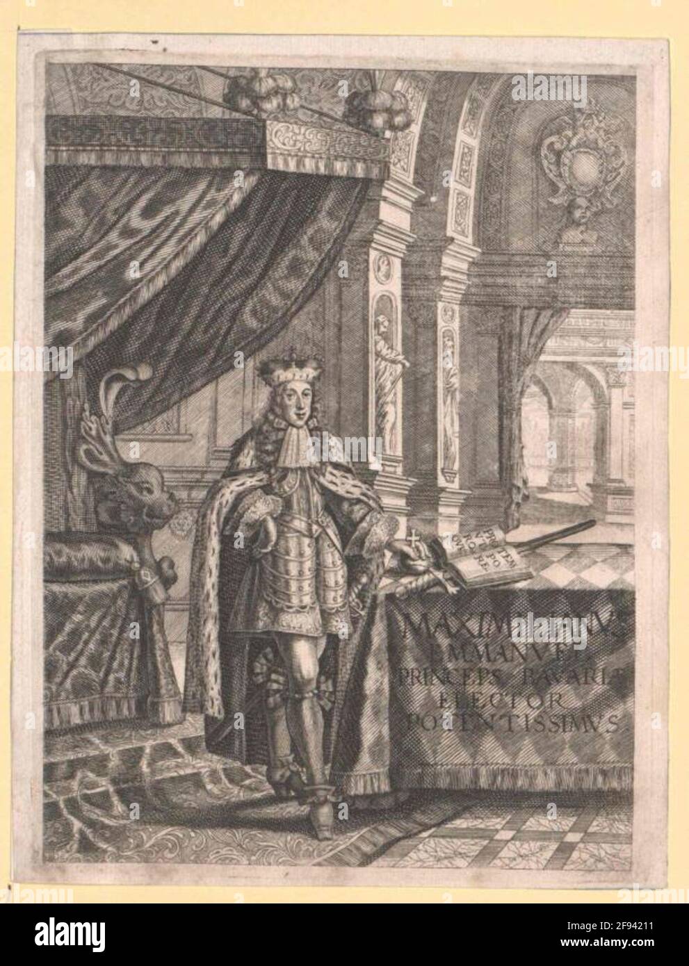 Maximilian II Emanuel, Elector of Bavaria Stock Photo - Alamy